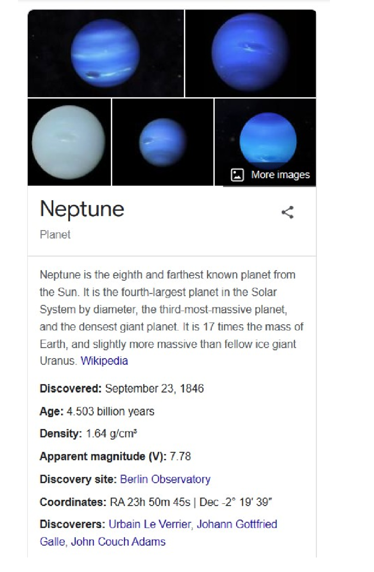 Neptune - Summary Biology - Studocu