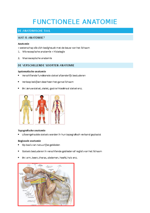 Samenvatting anatomie spijsvertering - Samenvatting anatomie ...