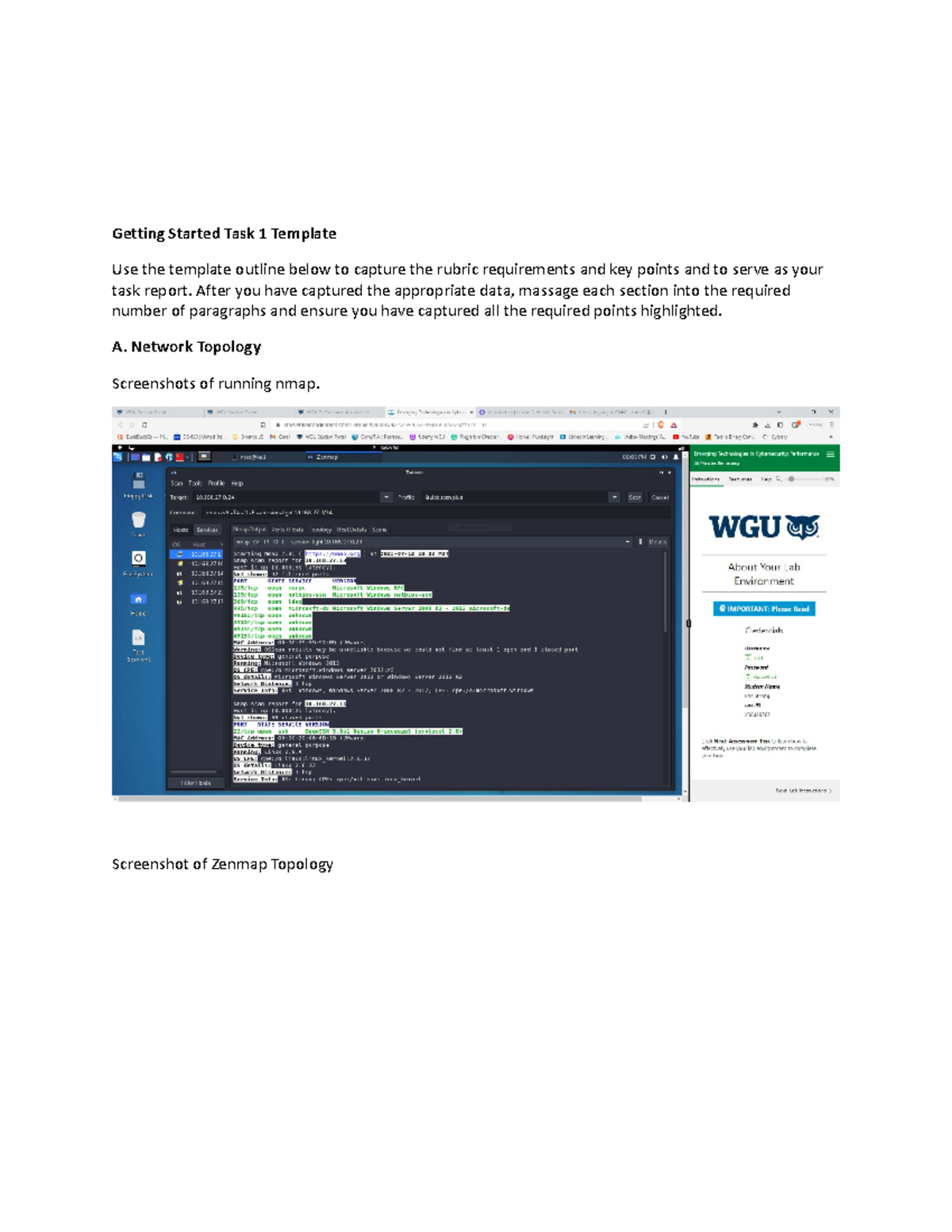 Task 1 Template - none - Getting Started Task 1 Template Use the template outline below to ...