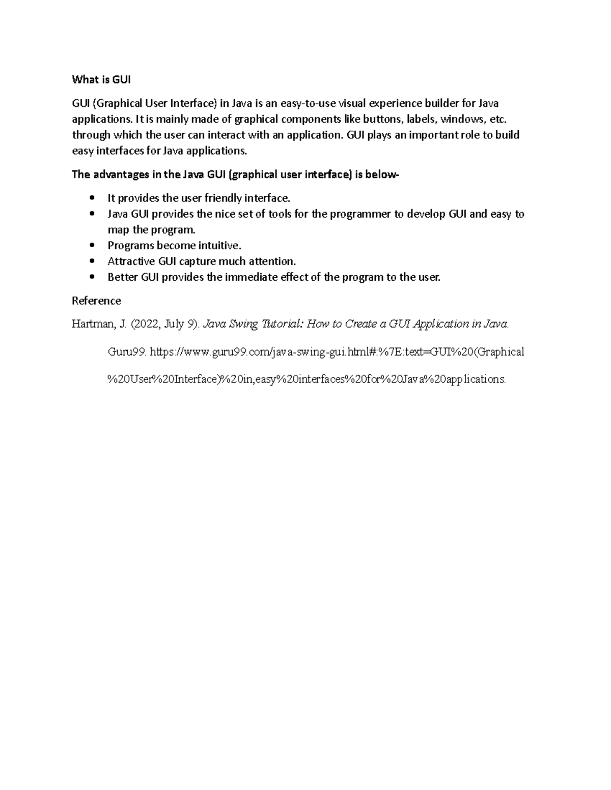 Unit 8 CS1103 - Written Assignment UNIT 4 - What is GUI GUI (Graphical ... Unit 8 CS1103 - Written Assignment UNIT 4 - What is GUI GUI (Graphical ...