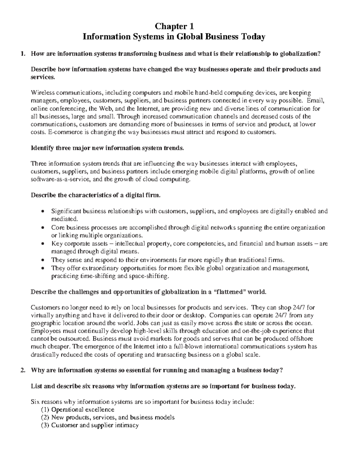 Chapter 1 Information Systems in Global - Wireless communications ...