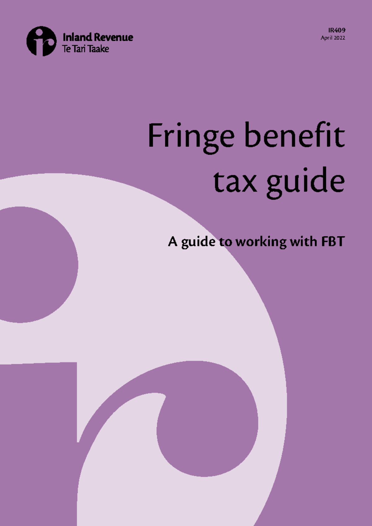 Readings FBT - Taxation - Fringe benefit tax guide A guide to working ...