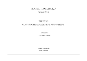 UFS Lesson Plan Template - EDUB2724 - UFS UV - Studocu