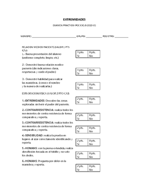 BH, QS y EGO - Parámetros a evaluar de estudios - BH Estudio de la ...