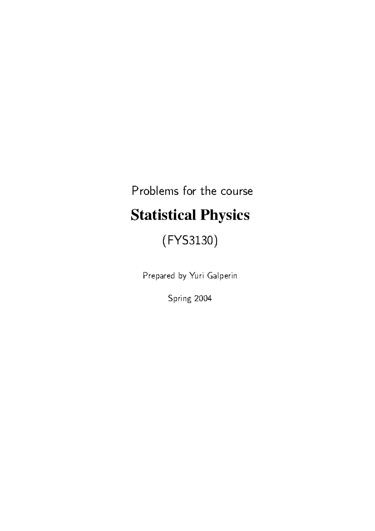 Pdfcoffee.com problem-and-solution-of-a-modern-course-in-statistical-physics-pdf-free - Problems ...