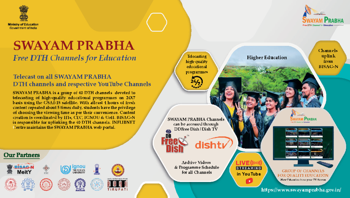 Swayamprabha brochure - ArchiveVideos & ProgrammeSchedule ...