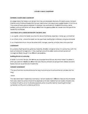 The Community - The Community NSTP 2 / CWTS 2 Lecture 01 A community is ...