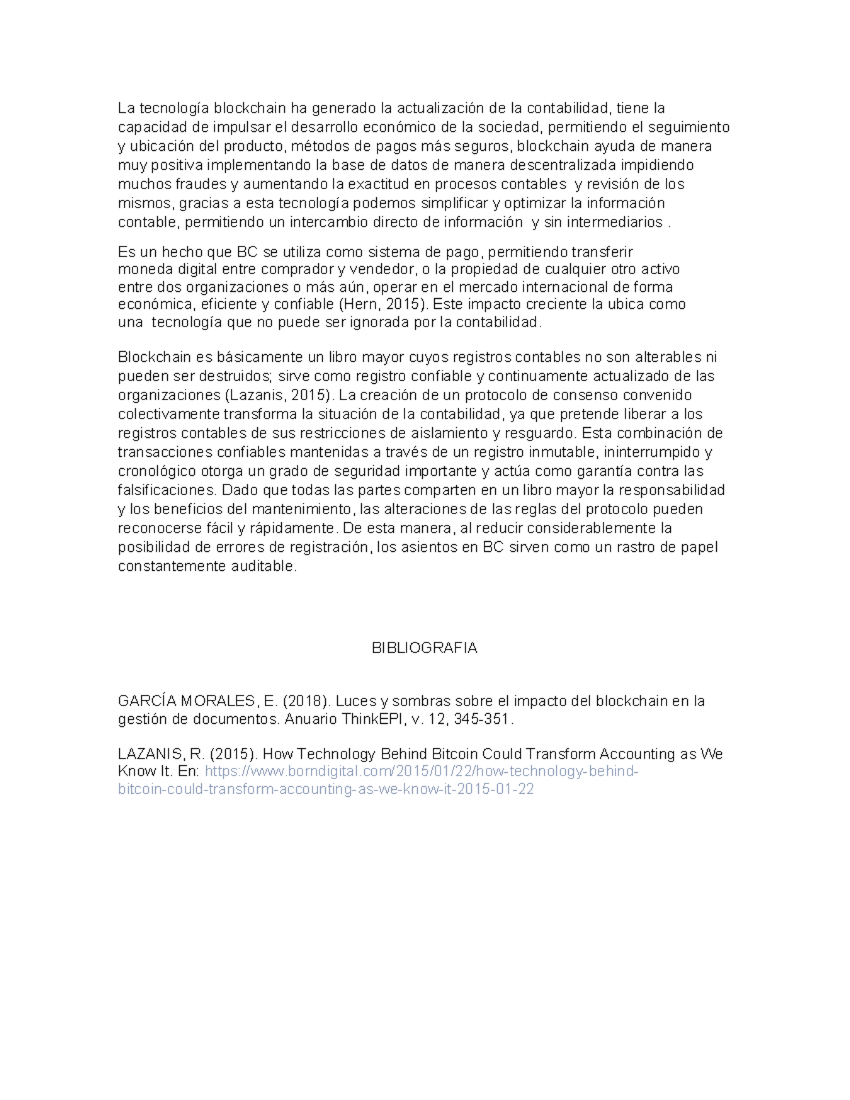 Blockchain en contabilidad - La tecnología blockchain ha generado la ...