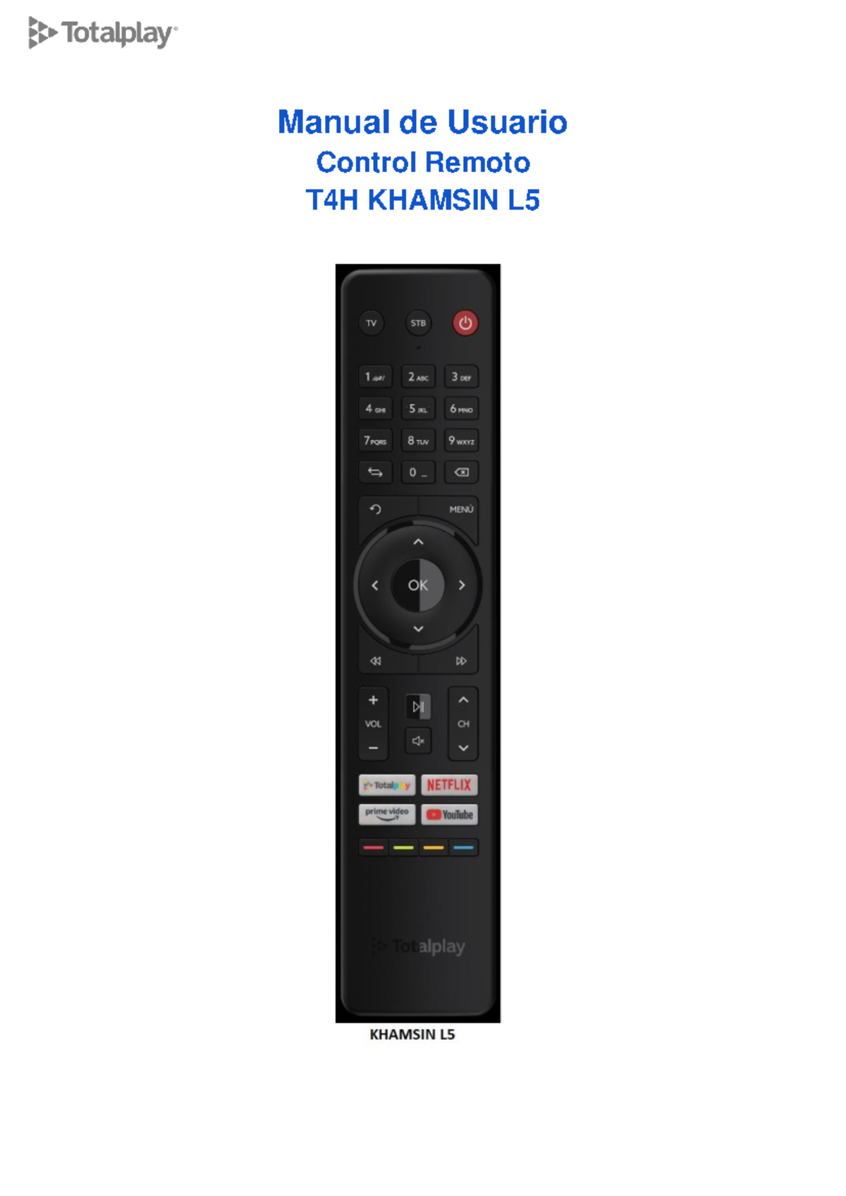 Manual de Usuario - Control Remoto - Manual de Usuario Control Remoto ...