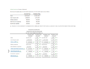 ACC chapter 3 - Practice materials - Question 1 5 / 5 pts Expenses are ...