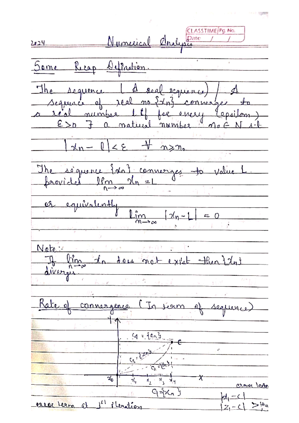 numerical analysis unit 1 - Studocu