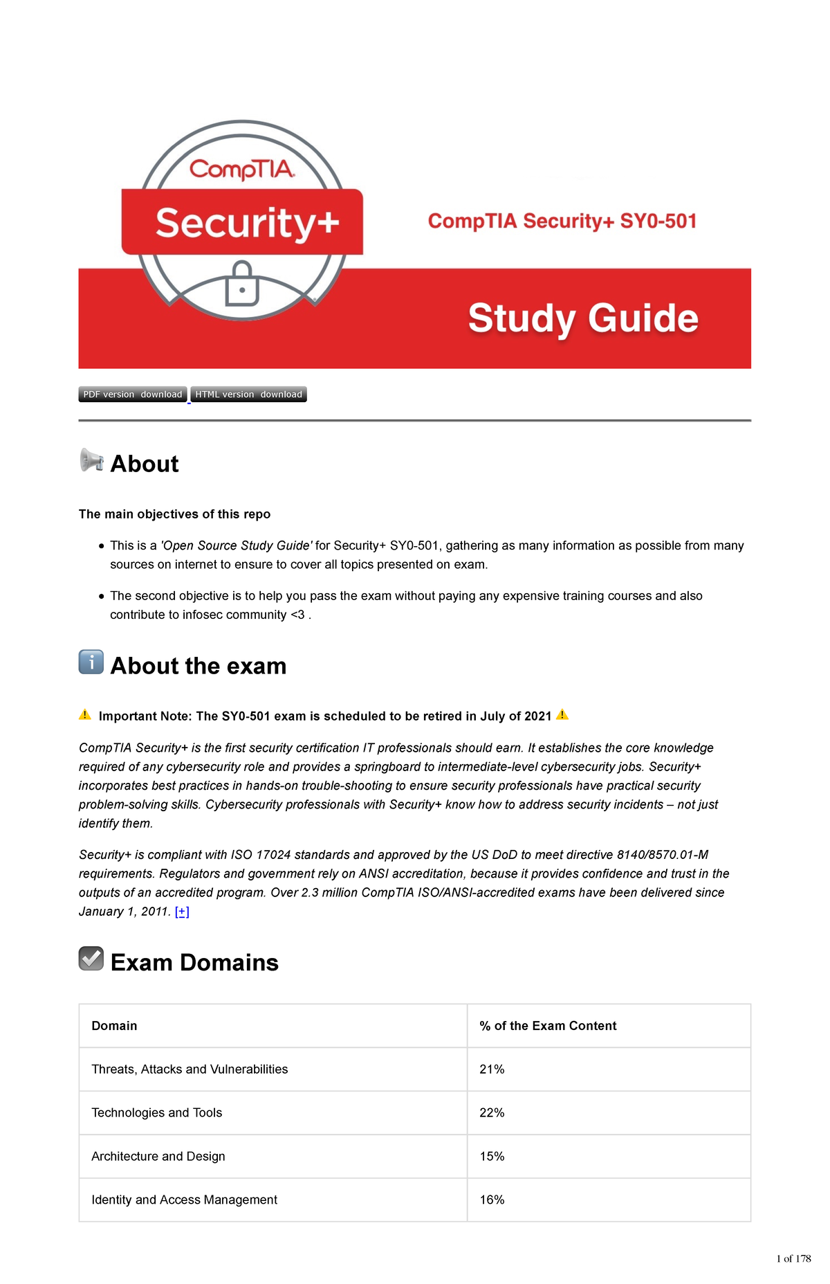 Security Study Guide-SY0-501 - PDF versiondownload HTML version ...