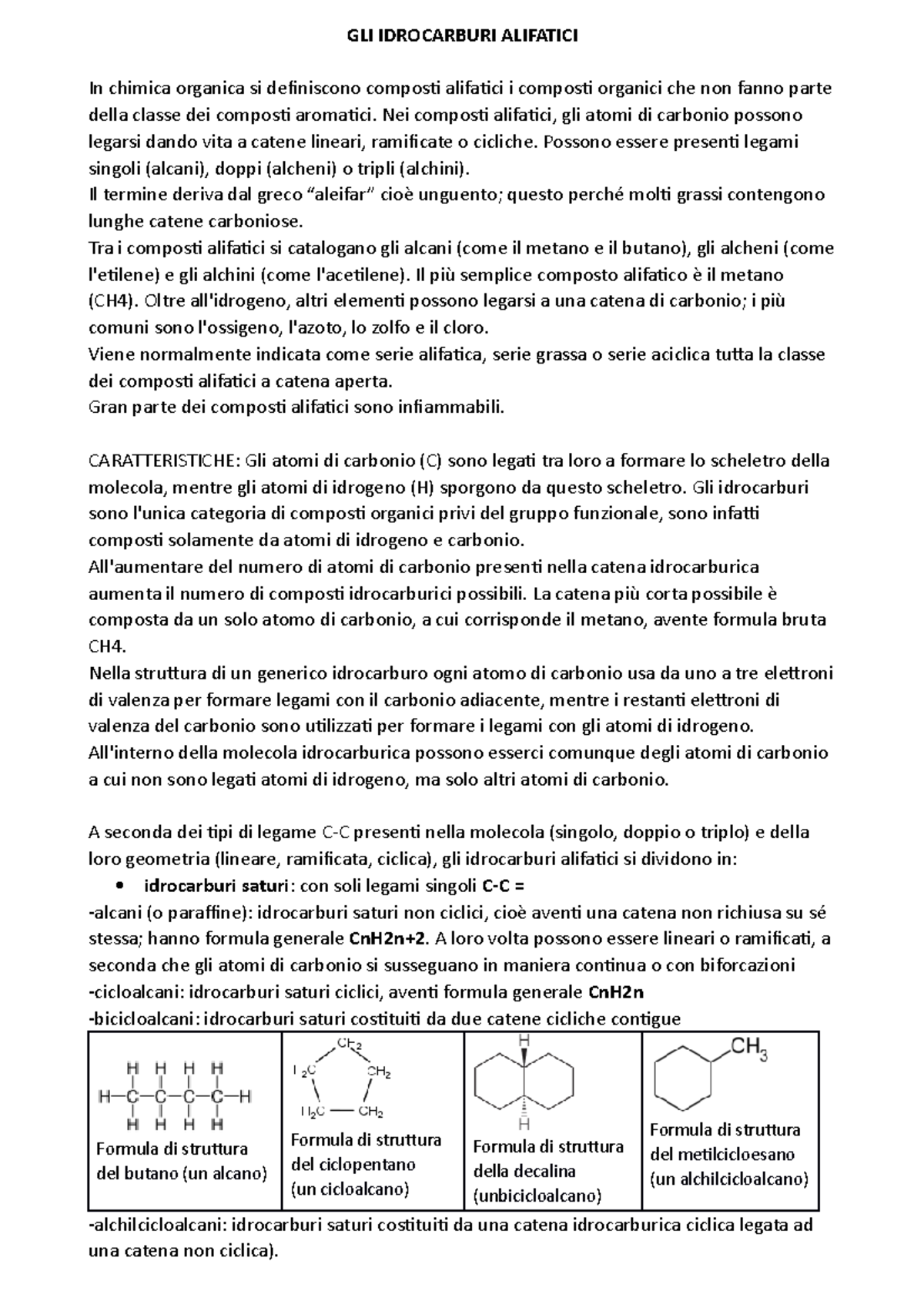 Petrolio, Idrocarburi Alifatici, Effetto Serra - GLI IDROCARBURI ...