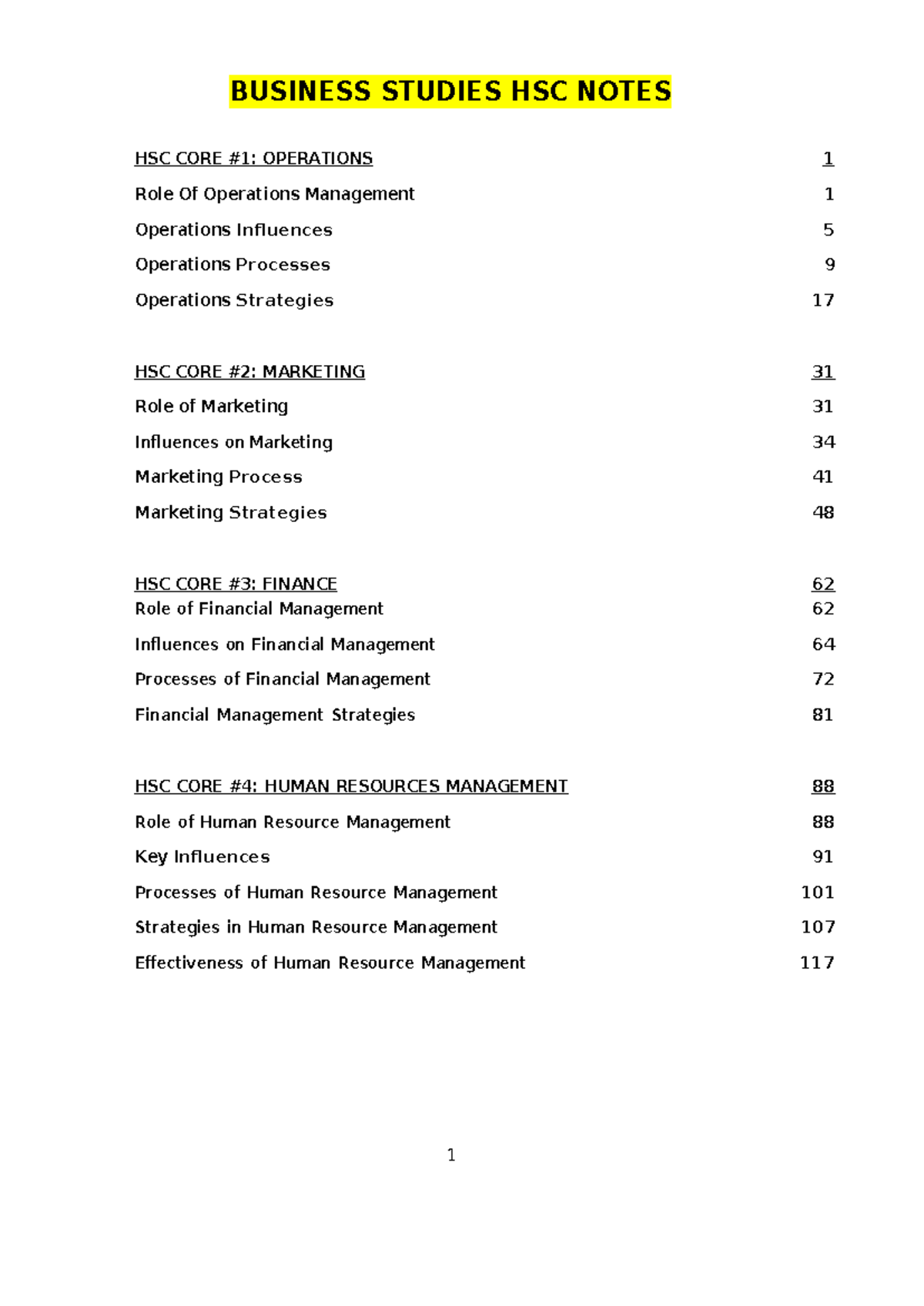 All topics business studies hsc syllabus notes - BUSINESS STUDIES HSC ...