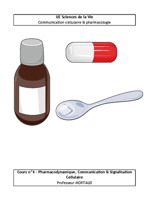 Devenir du médicament dans l’organisme - Devenir du médicament dans l ...