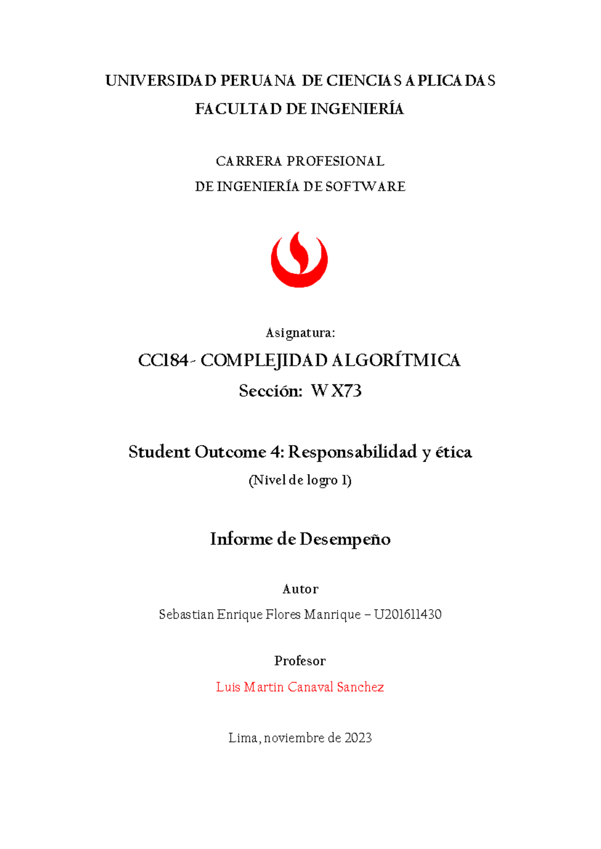 DD U2016 11430 - Informe de la DD - UNIVERSIDAD PERUANA DE CIENCIAS ...