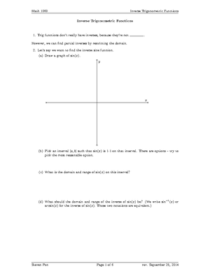Summary - Absolute value equations, algebra and compositions of ...