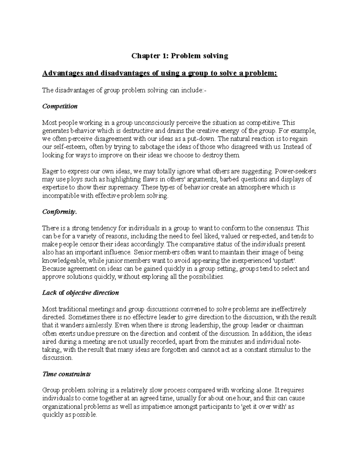 Chapter-1 for Psychological Practicum - 4th Semester - Psychology - BU ...