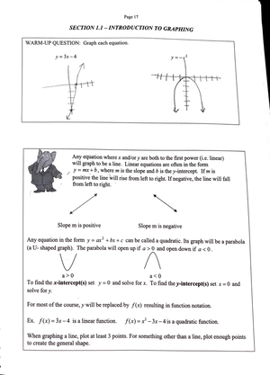 Lecture Notes for Math 108 - LECTURE NOTES FOR MATH 108/106 - COLLEGE ...