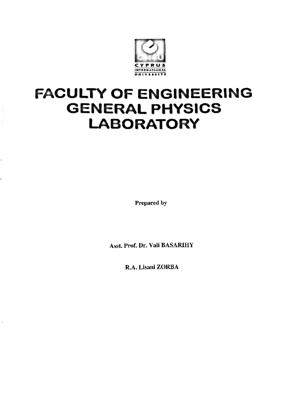 PHY 102 Lab Manual - Physics - Studocu