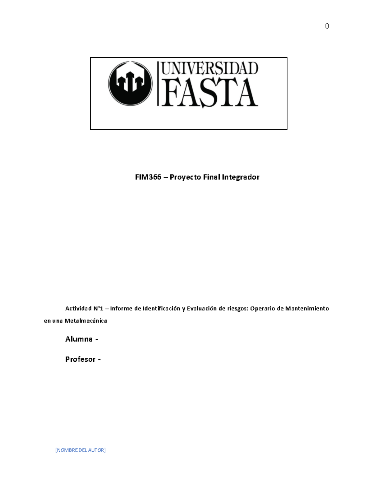 Proyecto Final Integrador - Actividad N1- Studocu - FIM366 – Proyecto Final Integrador Actividad ...