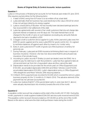 Balancing-off accounts, TB, SPL, SFP - Balancing-off Accounts, the ...