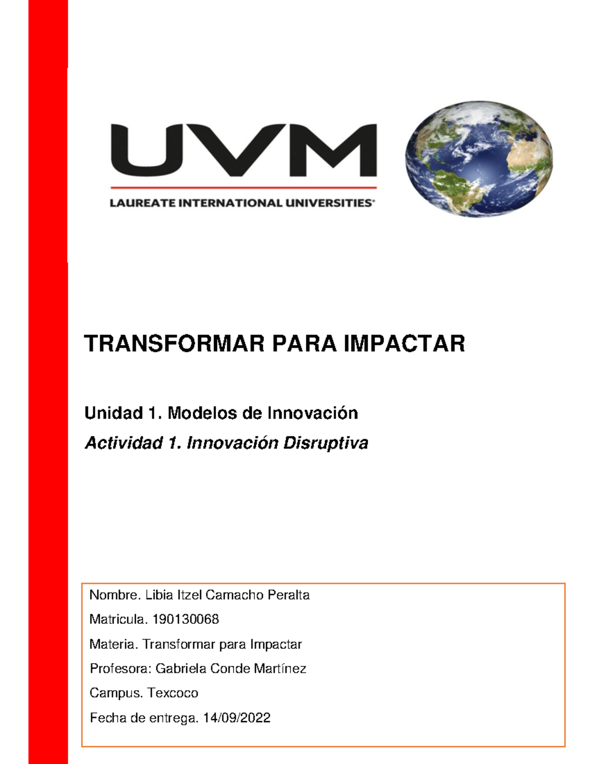 A1 LICP - Prototipo de una App/ Prototipo - Problema | TRANSFORMAR PARA IMPACTAR Unidad 1 ...