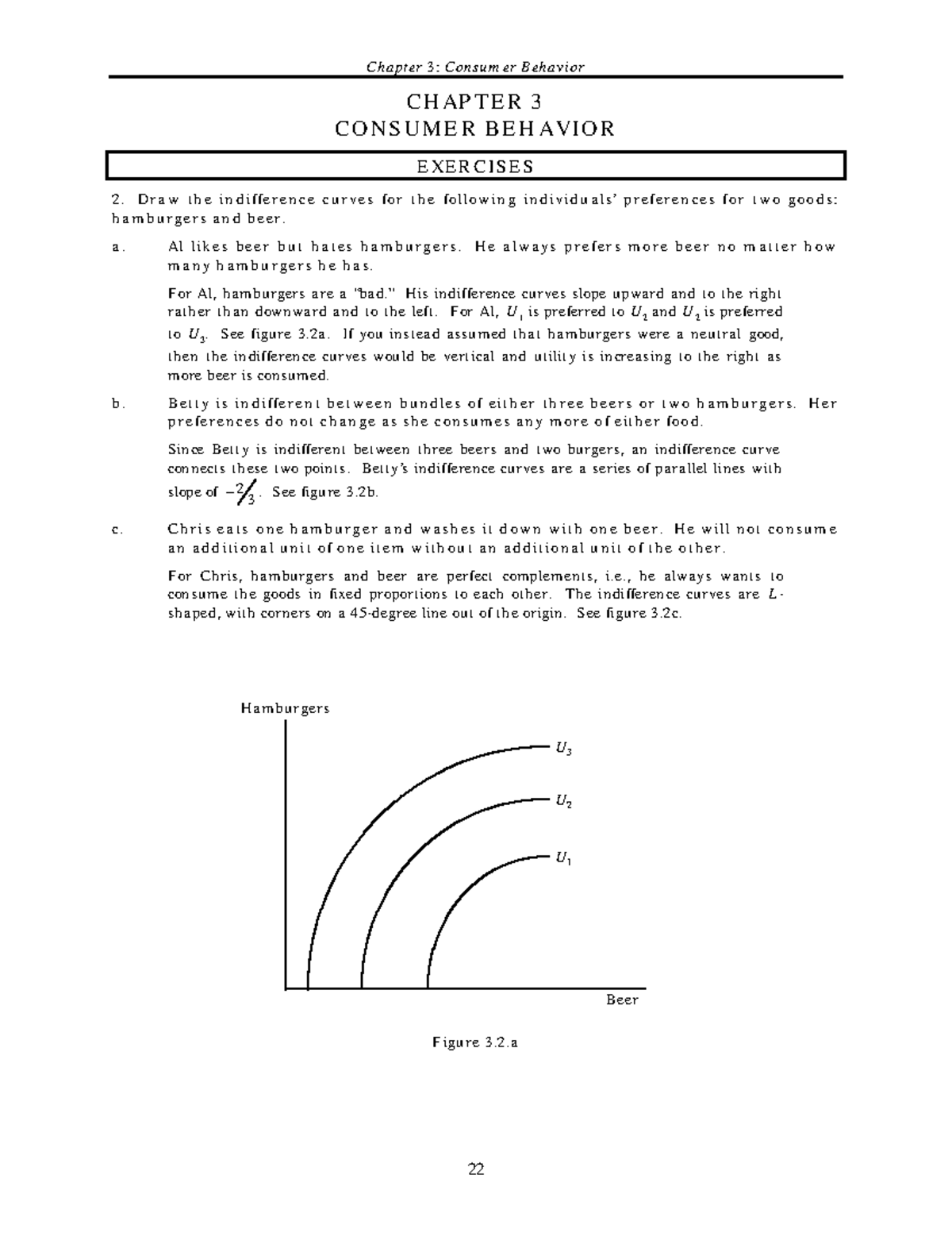 Consumer Behaviour in Micreconomics Prolems and solutions - CHAPTER 3 ...