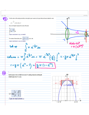 Test 3 - calc 2 - MAC2312 - Studocu