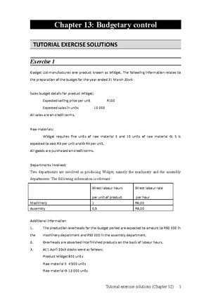 Exercise 3 solution - Tutorial work - Exercise 3 – Solution Fun Tables ...