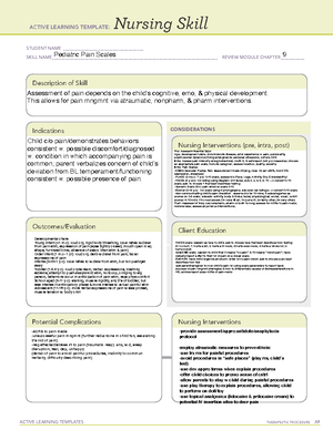 Penicillin ATI Medication Template - ACTIVE LEARNING TEMPLATES ...