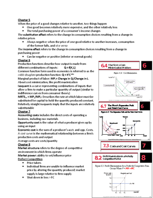 Microeconomics, First Edition (Goolsbee) Midterm Cheat Sheet - Factors ...