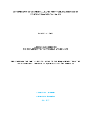 Laboratory assessment - Kotebe University of Education Minilik I ...