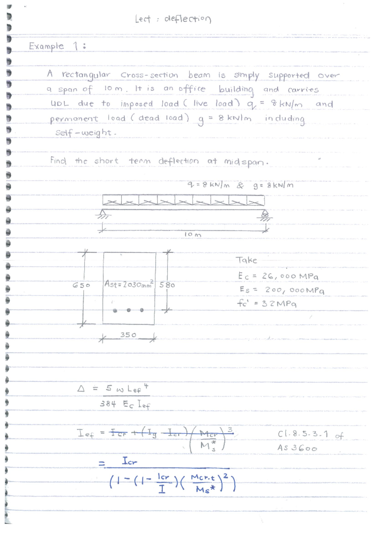 Lecture 4 Example - 300736 - Studocu