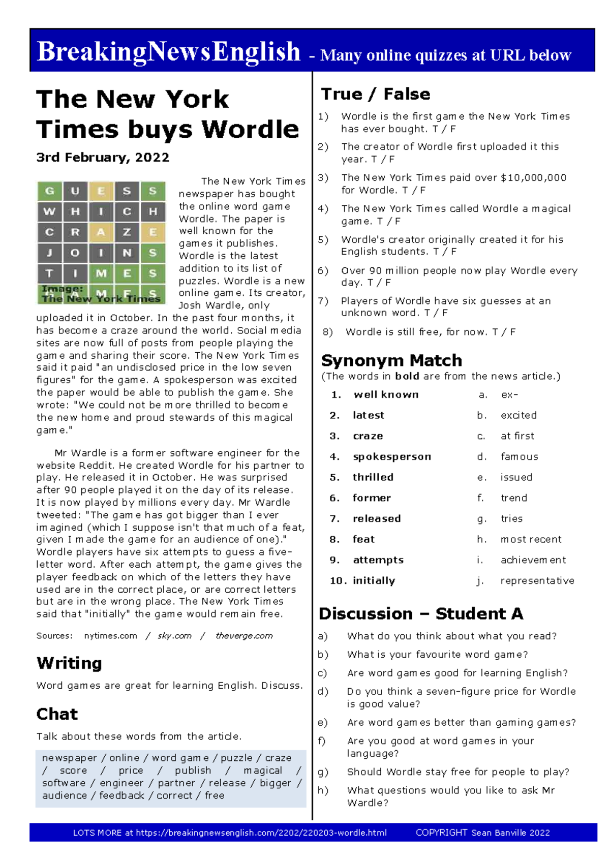 220203 wordle m convertido - .com/2202/220203-wordle COPYRIGHT Sean ...