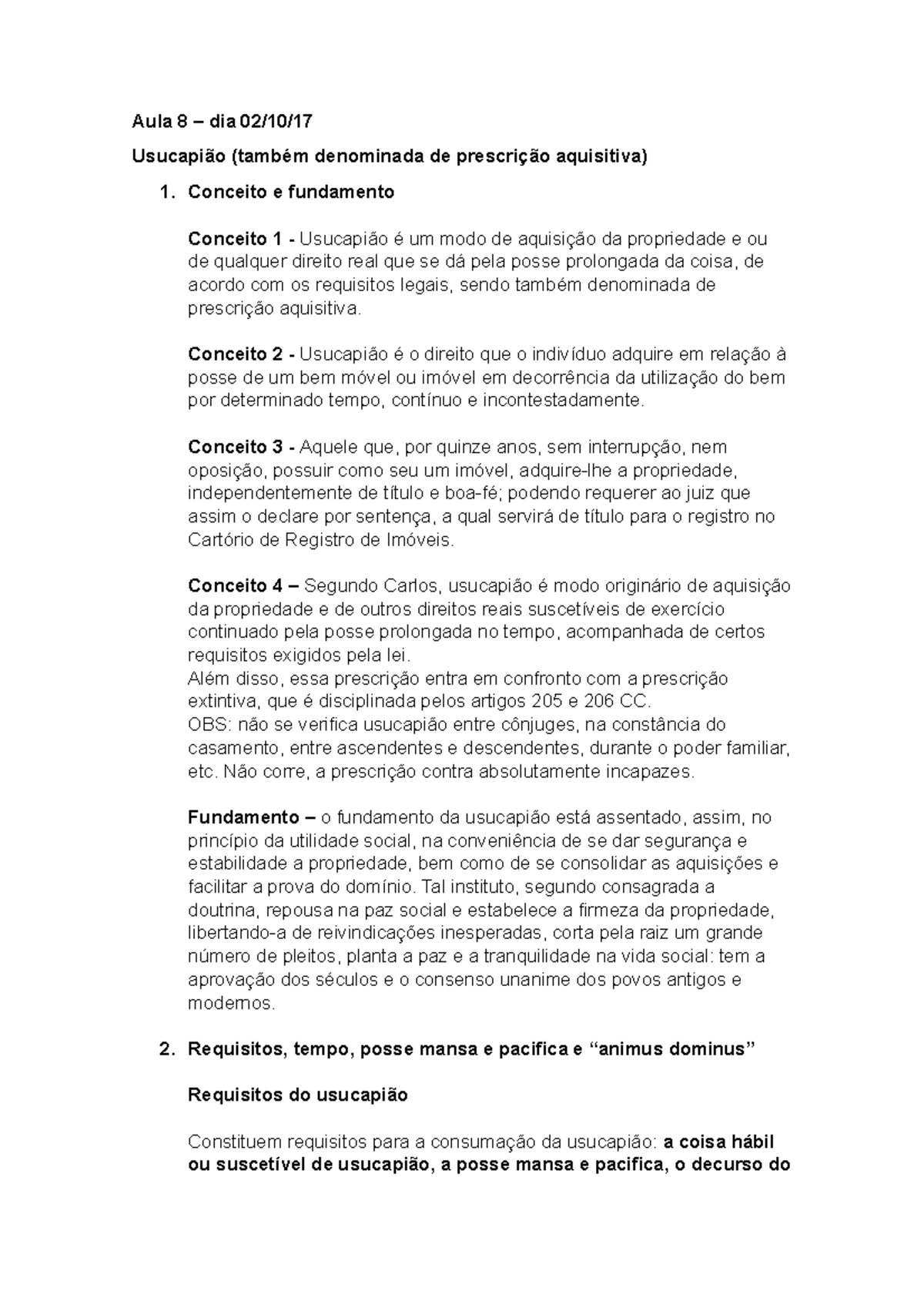 Aula 8 - Prof Betina rizzo Lara - Direito Civil - PUC-SP - StuDocu