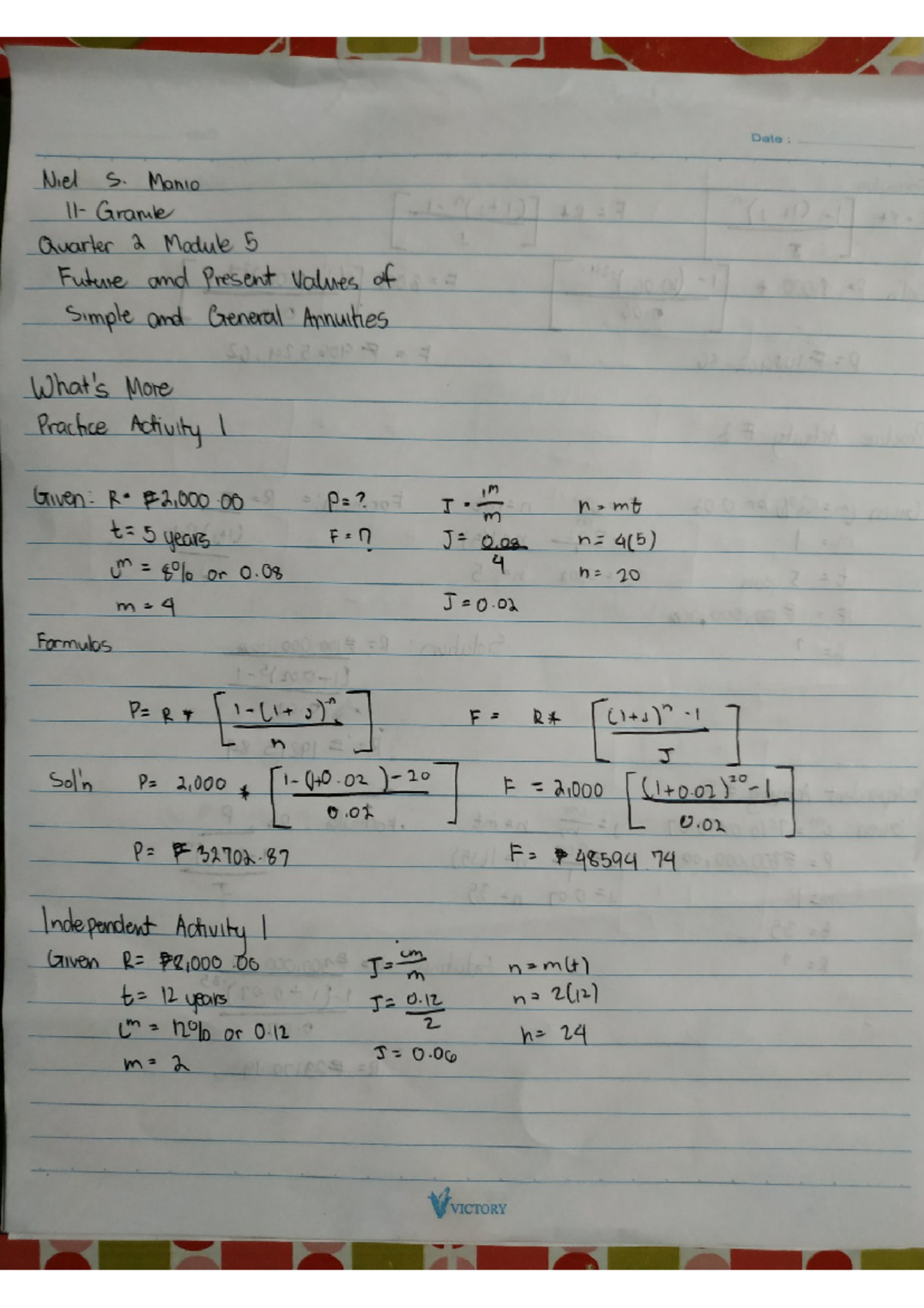 11 Granite Manio Niel S - Notes - General Academic Strand - Studocu