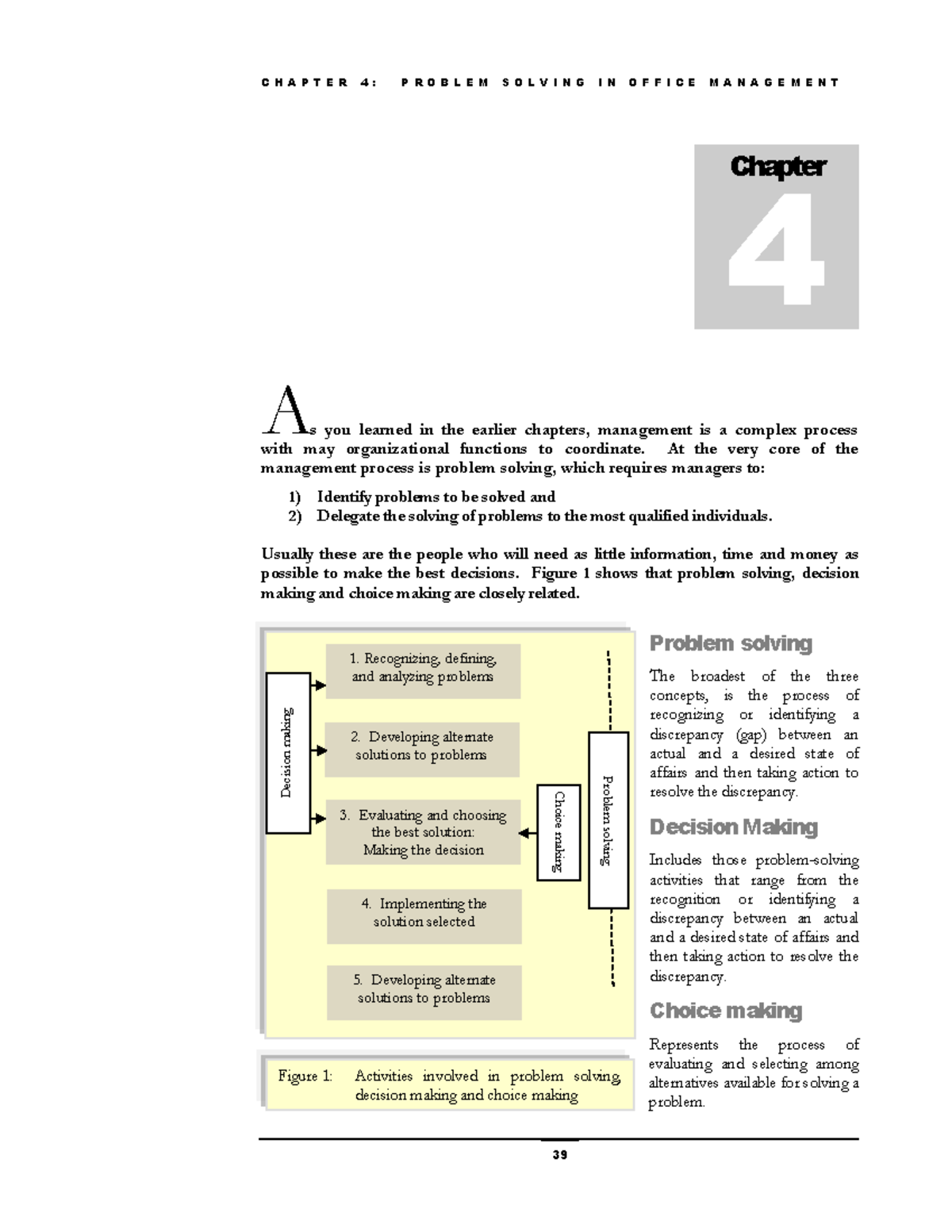 AOM Chapter 4 - UNIVERSITI TEKNOLOGI MARA UITM ADMINISTRATIVE OFFICE MANAGEMENT - s you learned ...