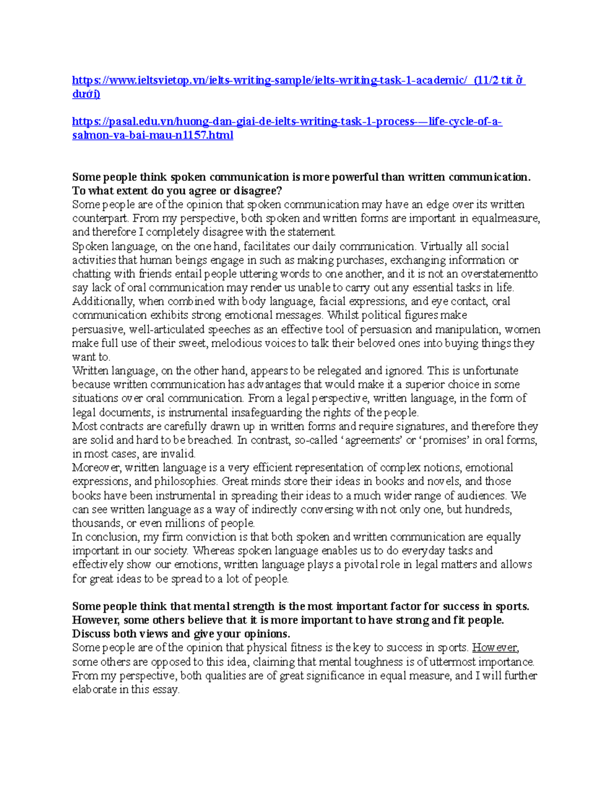 Ielts essay - ..... - ieltsvietop/ielts-writing-sample/ielts-writing ...