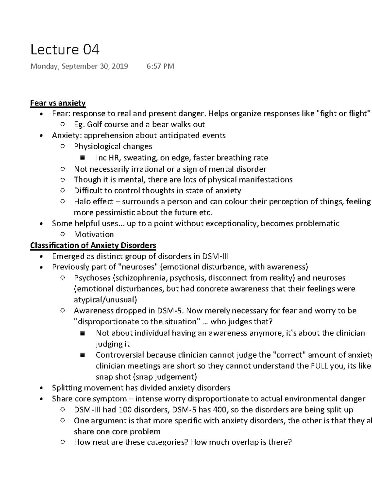 Anxiety Disorders - mat savelli - Warning: TT: undefined function: 32 ...