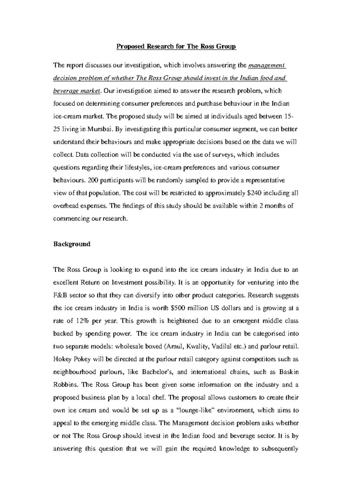Seminar assignments - Assignment 1 with solutions - Proposed Research ...
