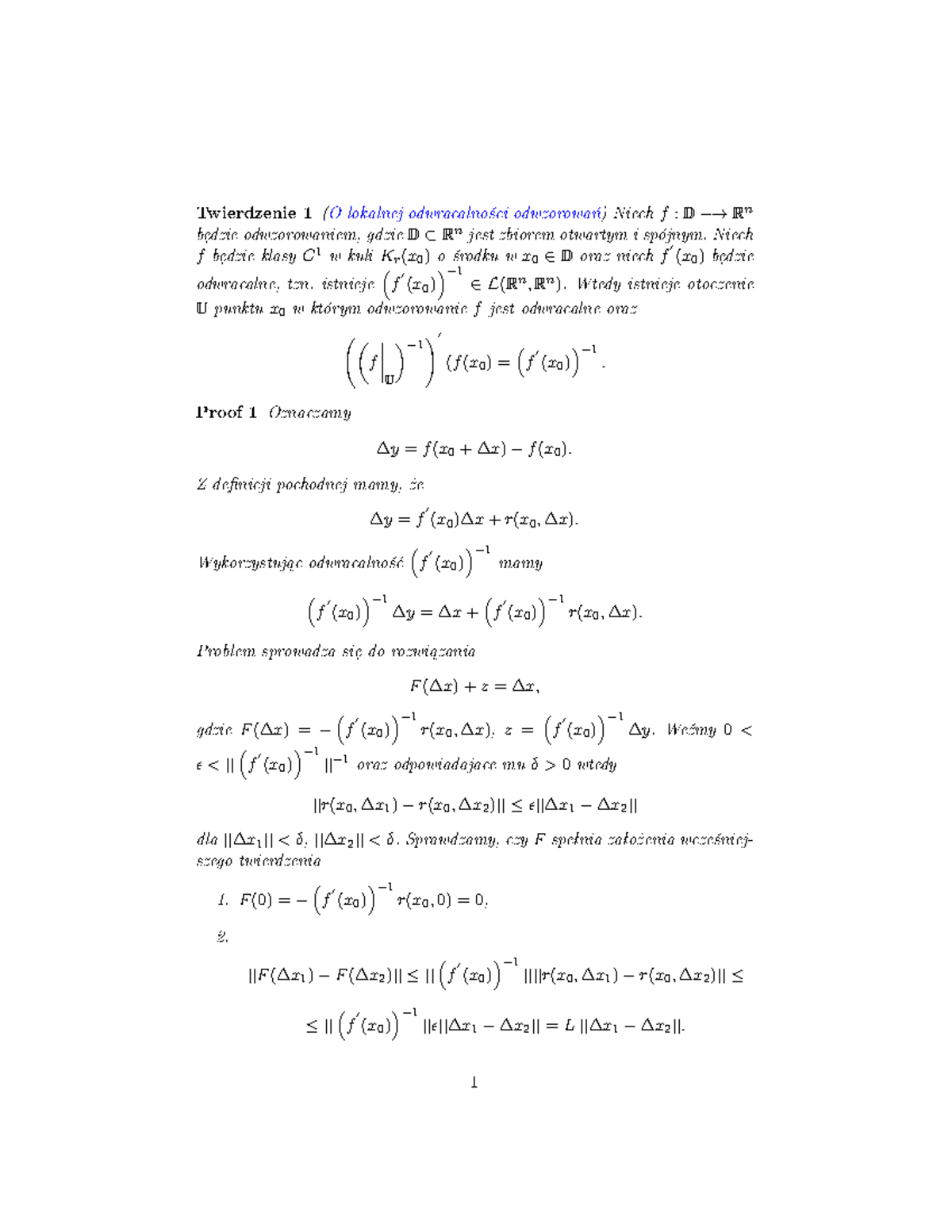 Analiza matematyczna 3 - UWB - Studocu