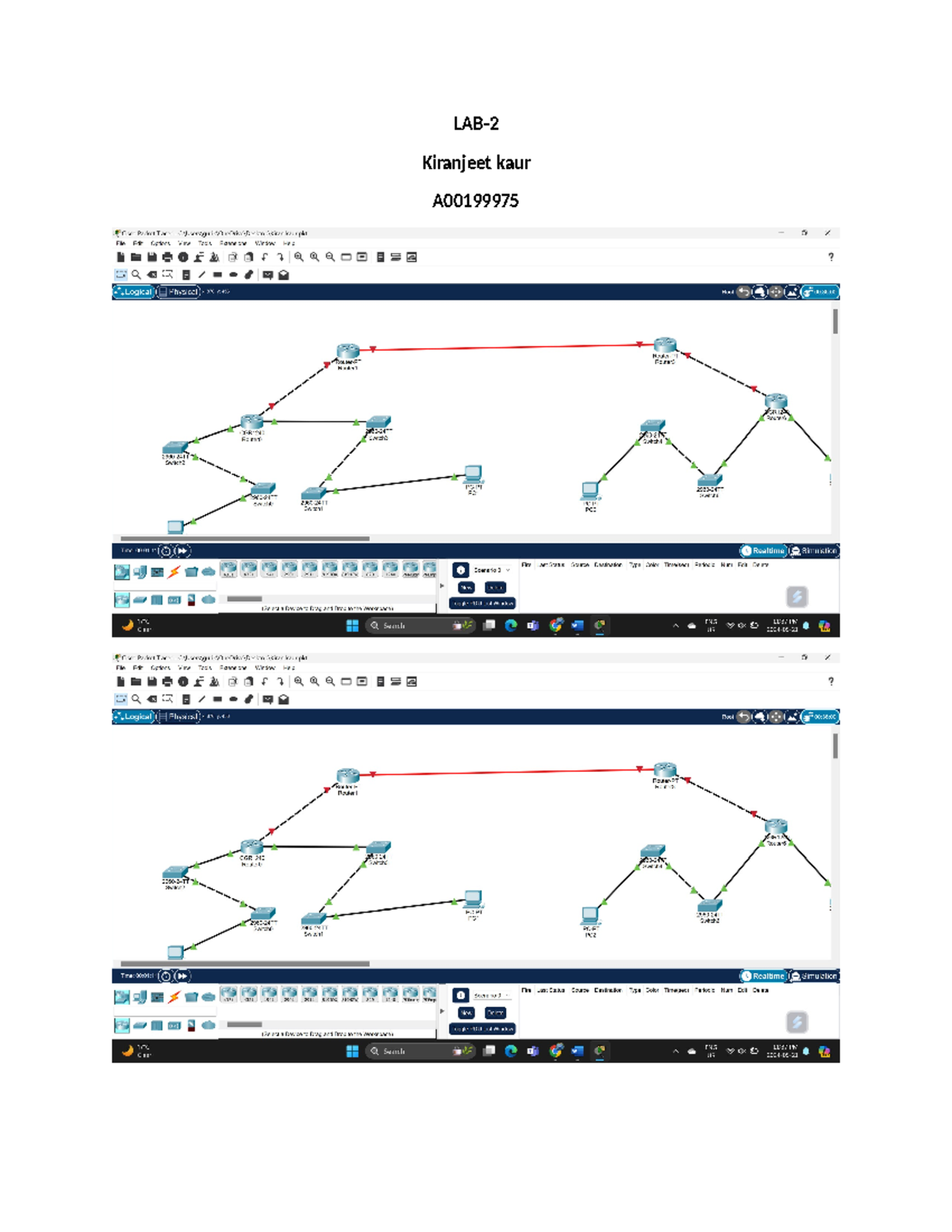 Lab 2 Lab 2 Cst250 Lab Kiranjeet Kaur A Studocu