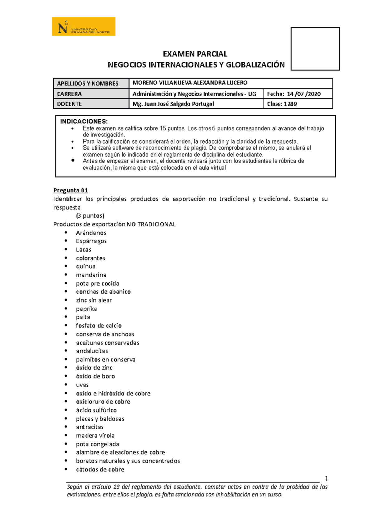 Examen Final- Negocios Inernacionales- Moreno Villanueva Alexandra ...