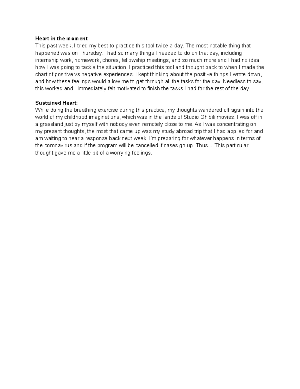 Heart in the moment - Alane Daugherty - Heart in the moment This past ...