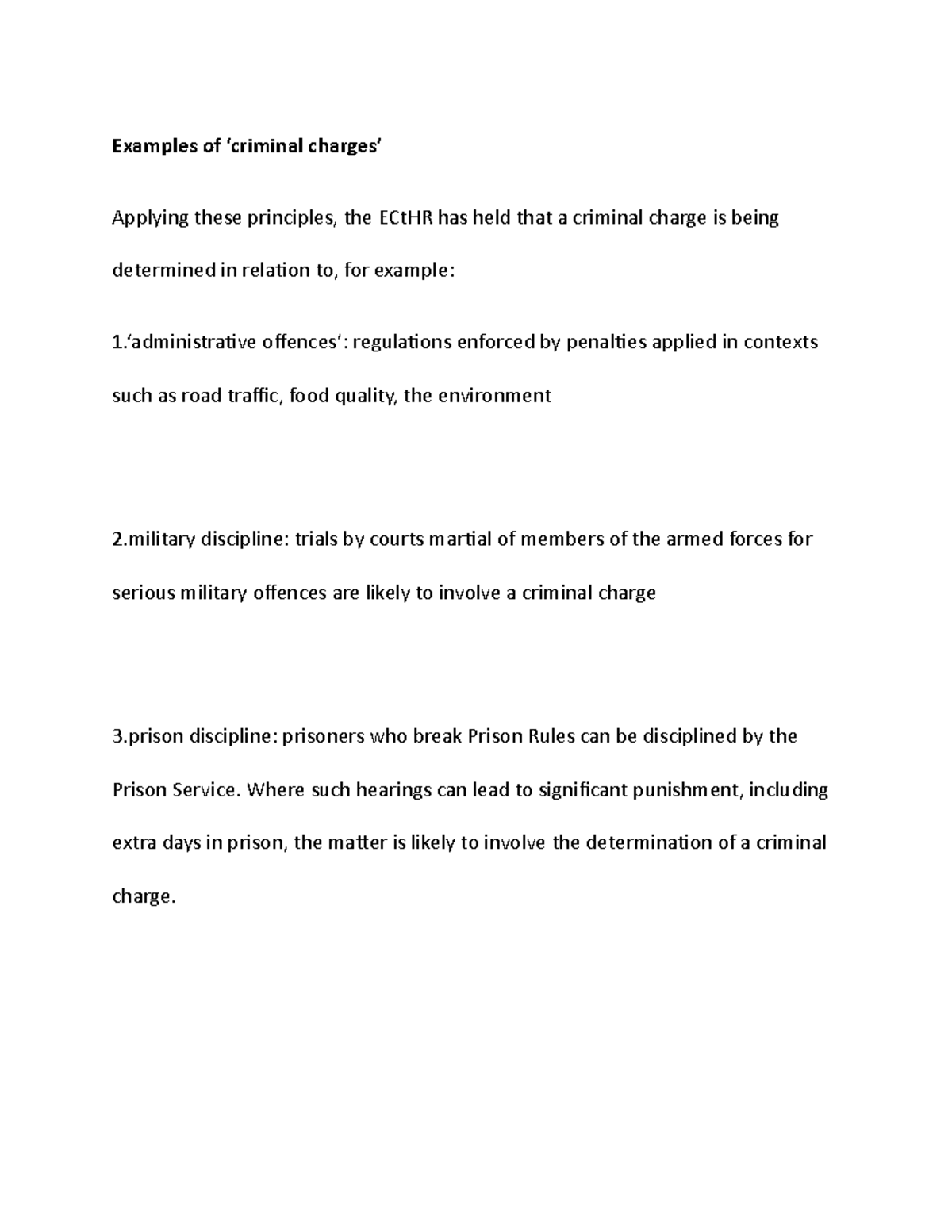 Examples of ‘criminal charges’ - Examples of ‘criminal charges ...