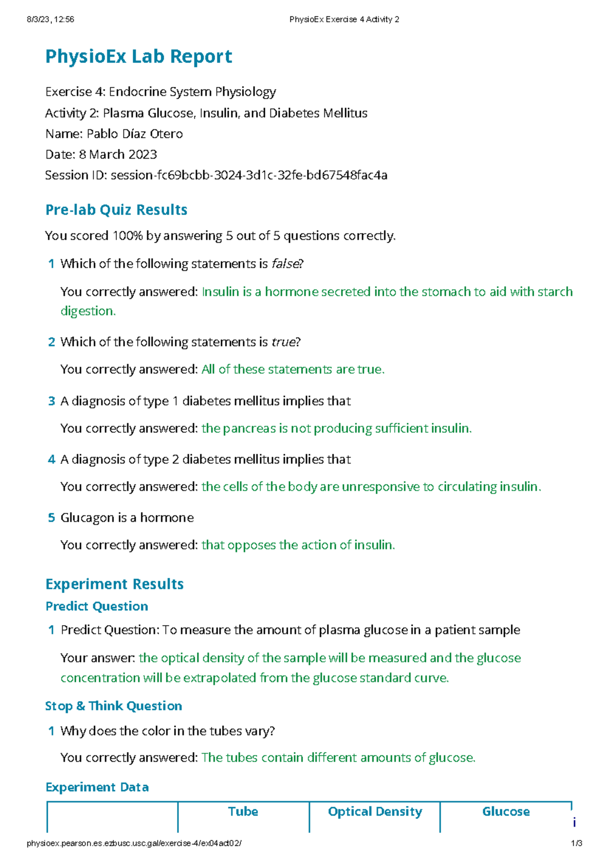 Physio Ex Exercise 4 Activity 2 - pearson.es.ezbusc.usc/exercise-4 ...