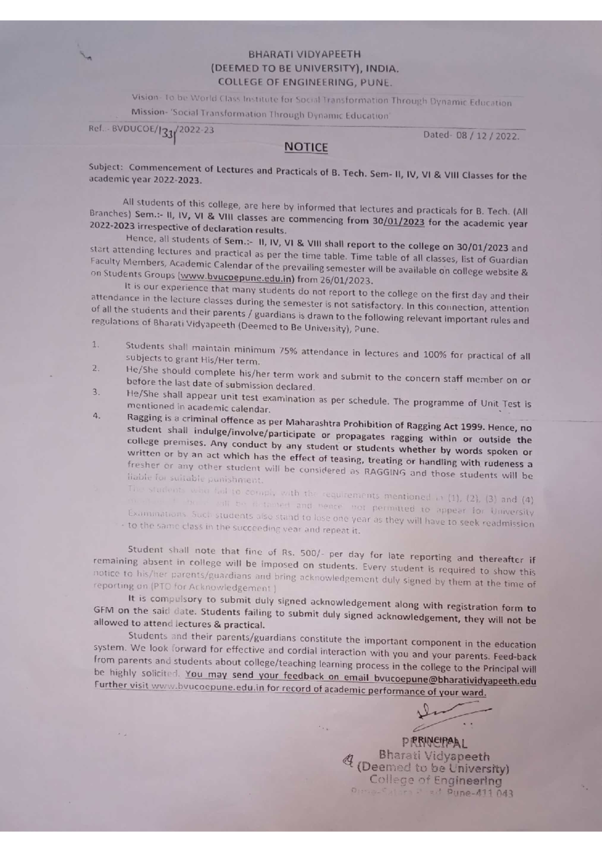 Acknowledgement form - Notes - Digital Electronics & Logic Design - Studocu