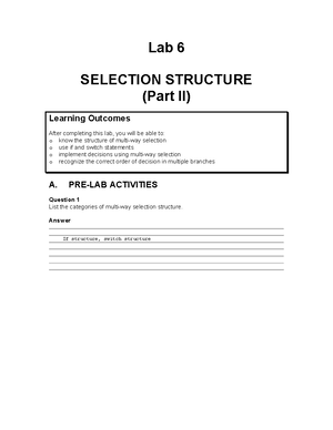 CSC425 Past Year 2019 S2 - programming 1 - Studocu