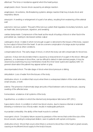 EMT Chapter Terms LIST - CHAPTER 1, 2, 3 Advanced EMT (AEMT): An ...